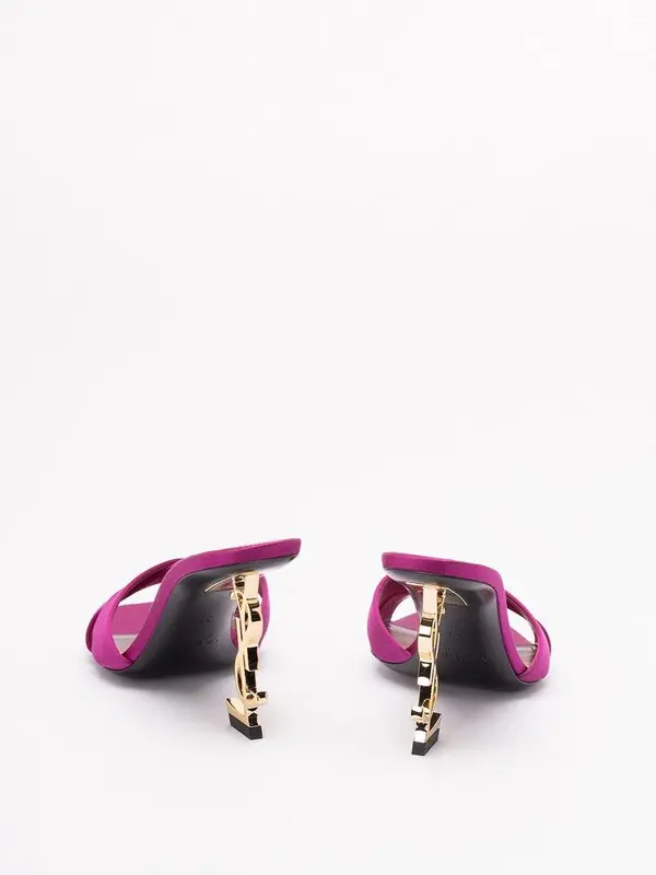 Saint Laurent Opyum Mules - Multicolor