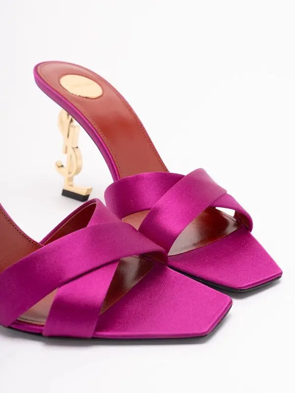 Saint Laurent Opyum Mules - Multicolor
