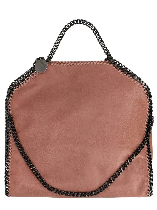 Stella McCartney Falabella Fold Over Tote Bag - Brown