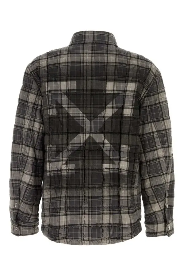 Off-White Embroidered Cotton Shirt