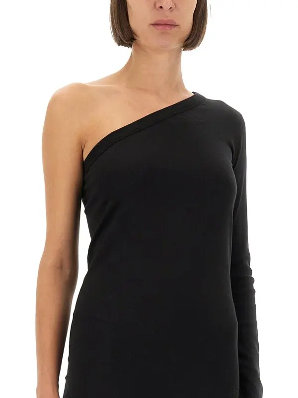 Rick Owens Asymmetrical Maxi Dress