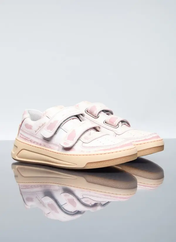 Acne Studios Distressed Stripe Sneakers