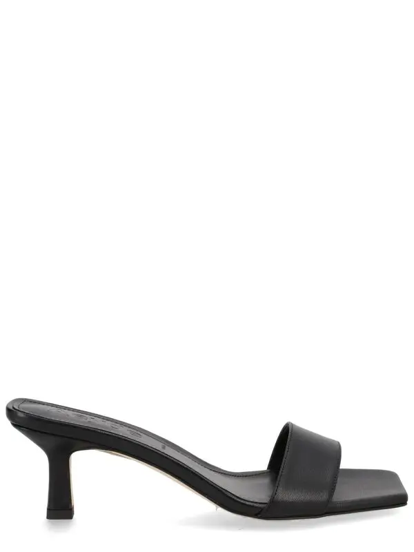 AeydĒ Gilly Heeled Sandals - Black