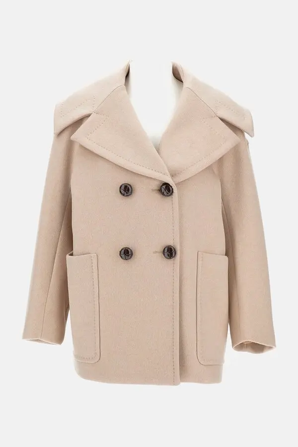 Max Mara Wool Double-breasted Jacket