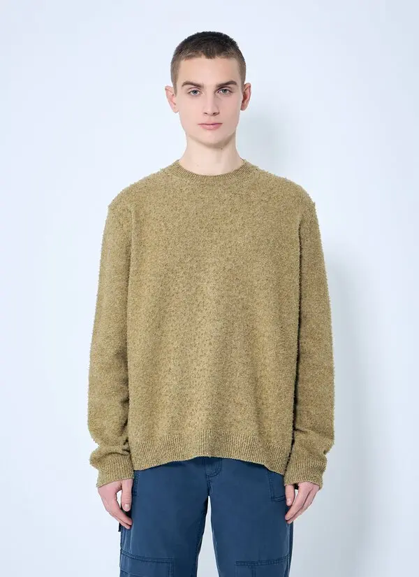 MAISON MARGIELA Crewneck Sweater In Wool-blend Knit