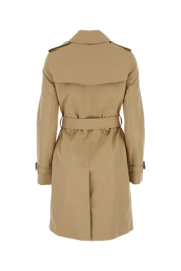 Burberry Beige Cotton Trench Coat