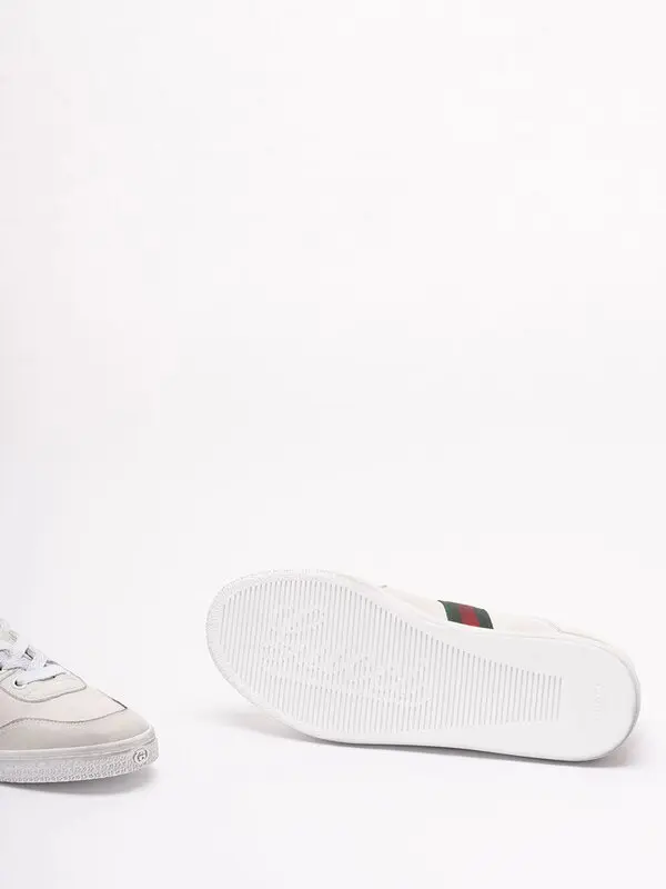 Gucci Lambskin Sneakers - Multicolor