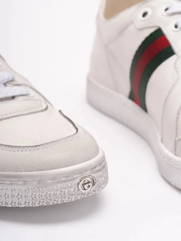 Gucci Lambskin Sneakers - Multicolor