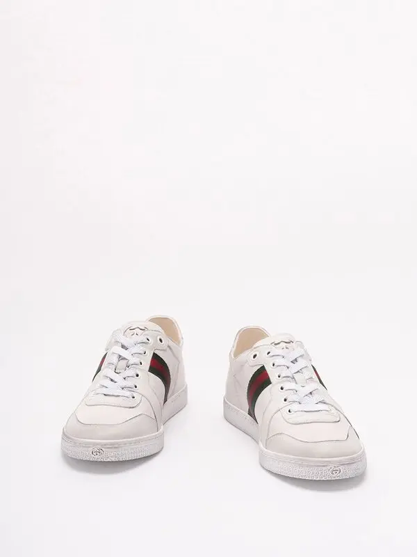 Gucci Lambskin Sneakers