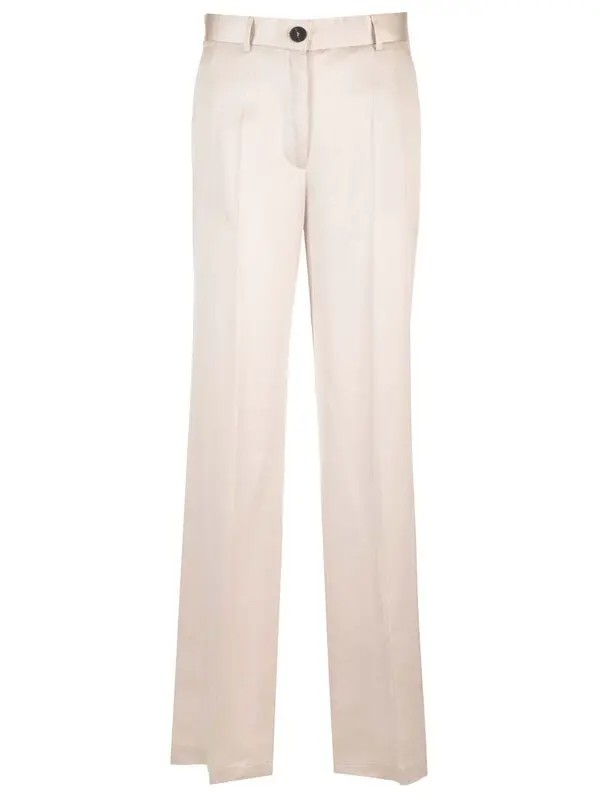 FORTE_FORTE Silk Satin Trousers