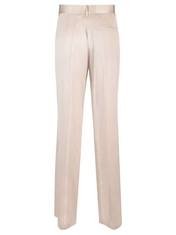 FORTE_FORTE Silk Satin Trousers