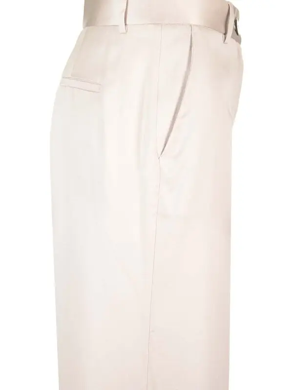 FORTE_FORTE Silk Satin Trousers
