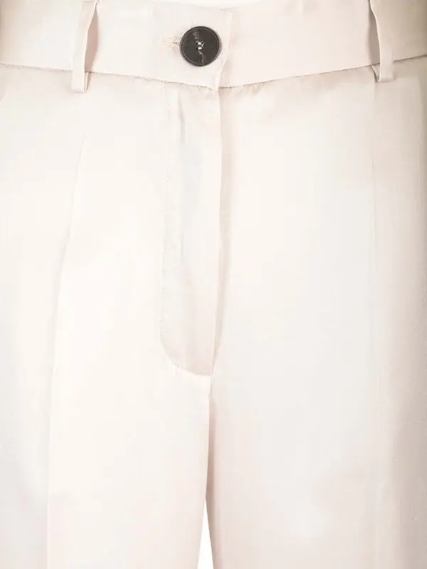 FORTE_FORTE Silk Satin Trousers
