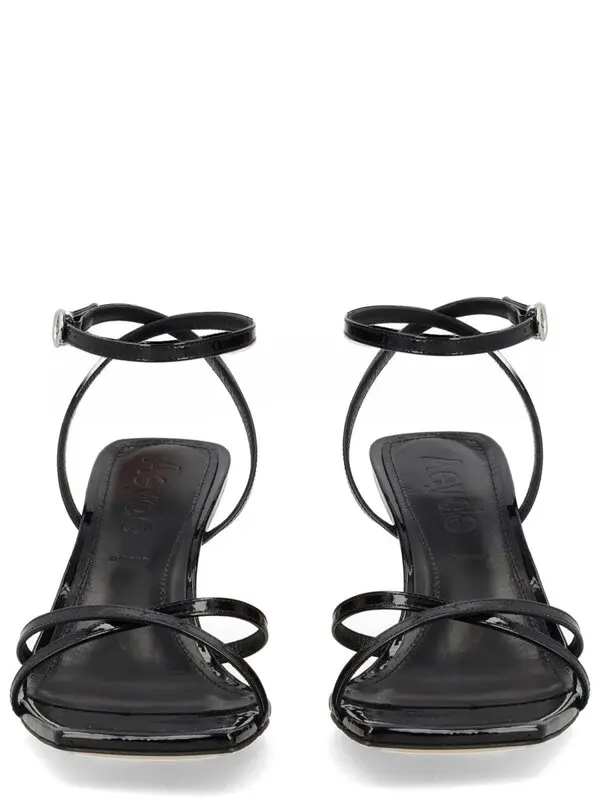 AeydĒ Edith Ankle Strap Sandal - Black