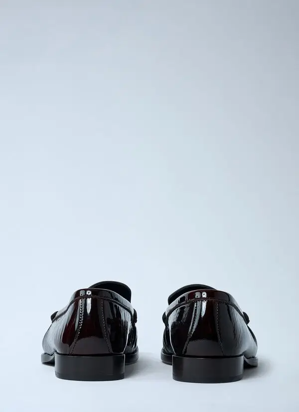 Dries Van Noten Patent Leather Loafers - Multicolor