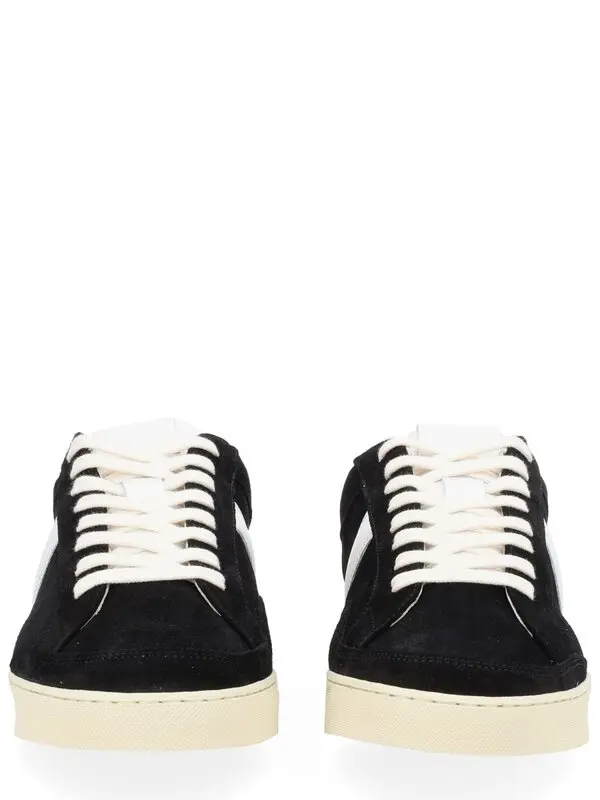 TOM FORD Leather Sneakers With Logo