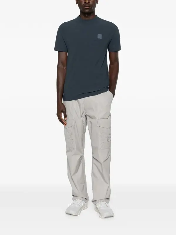 Stone Island Mercerised Organic Cotton Ripstop Cargo Pants
