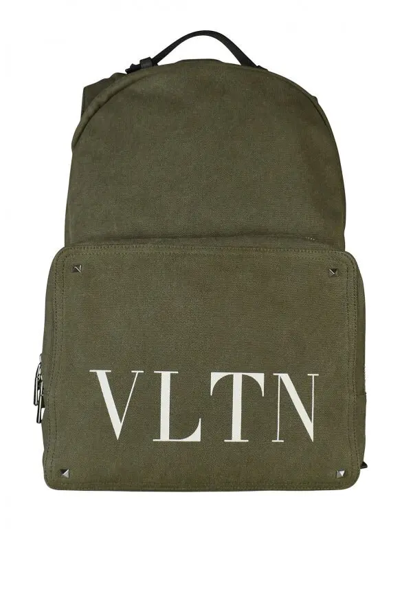 Valentino Garavani Vltn Studded Backpack - Yellow