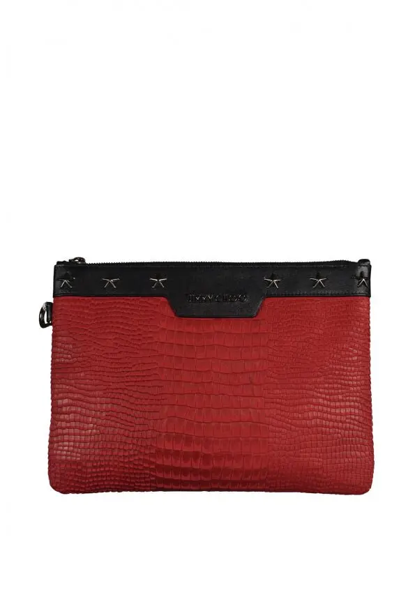 JIMMY CHOO Derek Clutch Bag - Red