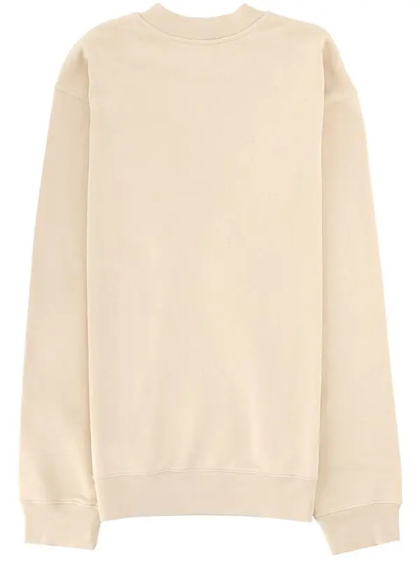 Jacquemus Grosgrain Logo Sweatshirt - Cream
