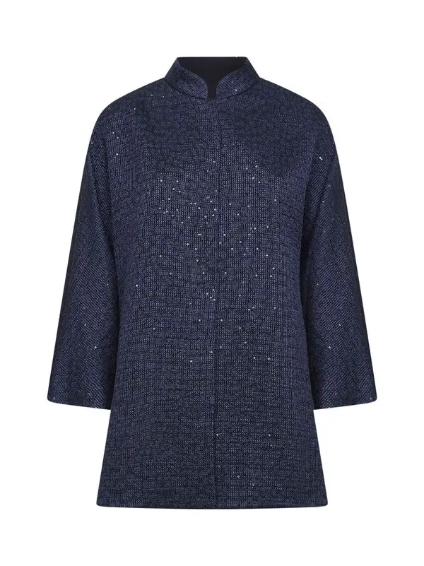Giorgio Armani Single-breasted Sequin Jacket