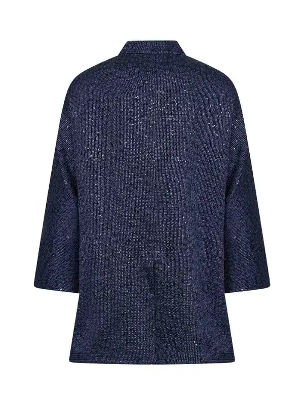 Giorgio Armani Single-breasted Sequin Jacket