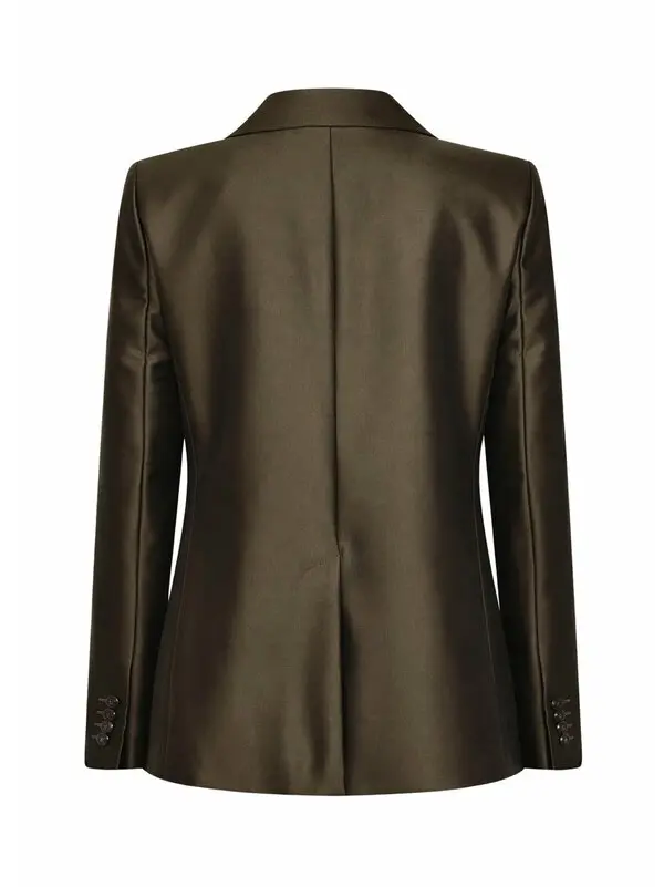 Max Mara Silk Blend Shantung Blazer