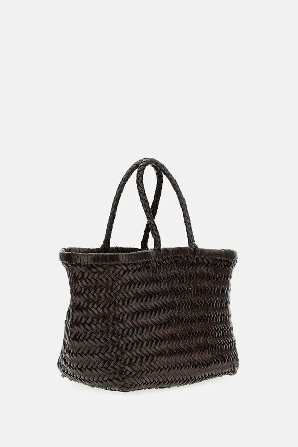 Dragon Diffusion Woven Leather Tote Bag - Multicolor