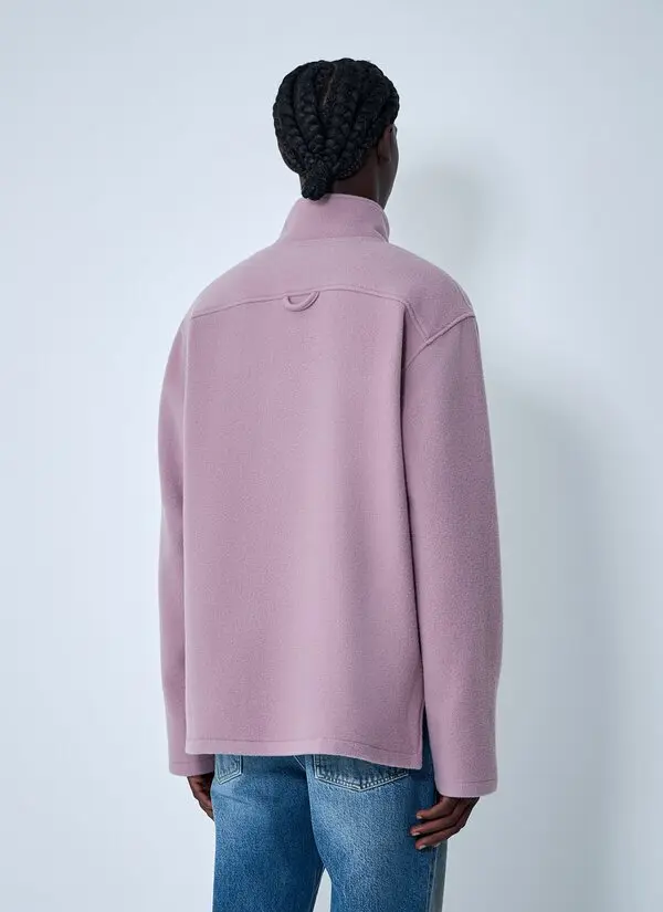 RIER Zip-up Fleece Sweatshirt - Multicolor