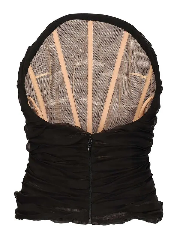 Balenciaga Fitted Bustier Top