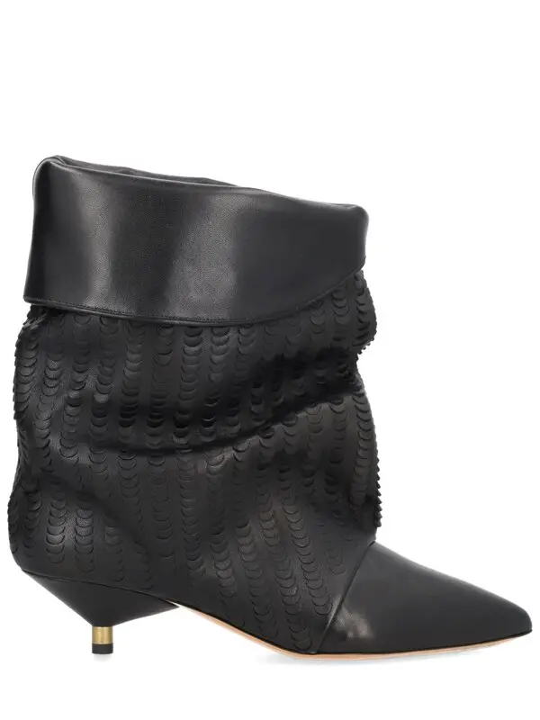 Isabel Marant Étoile Edrik Leather Boots - Black