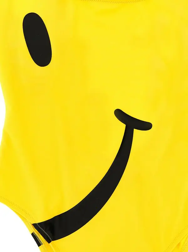Moschino Smiley® One-piece Swimsuit - Yellow