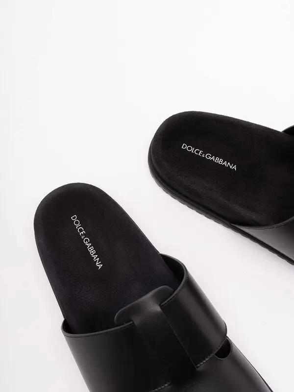 Dolce & Gabbana Calf Leather Sandals - Multicolor