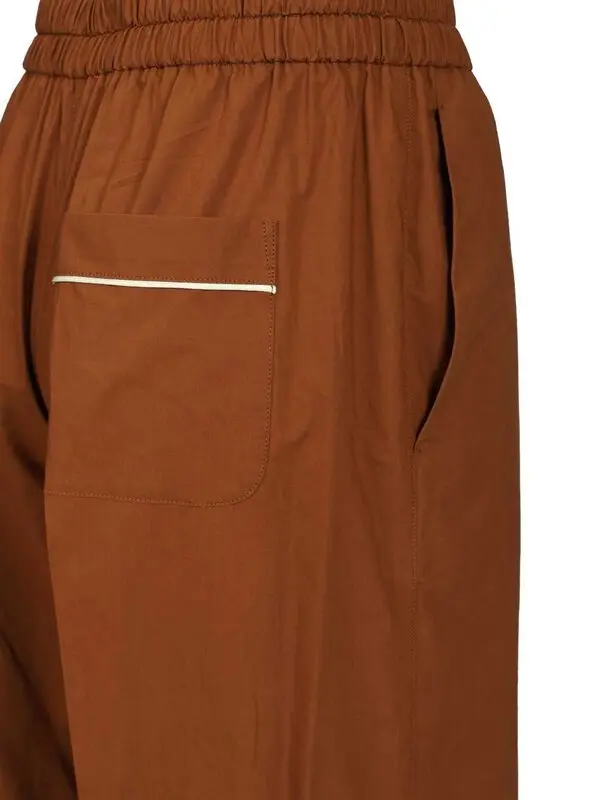FORTE_FORTE Cotton Poplin Pyjama Trousers