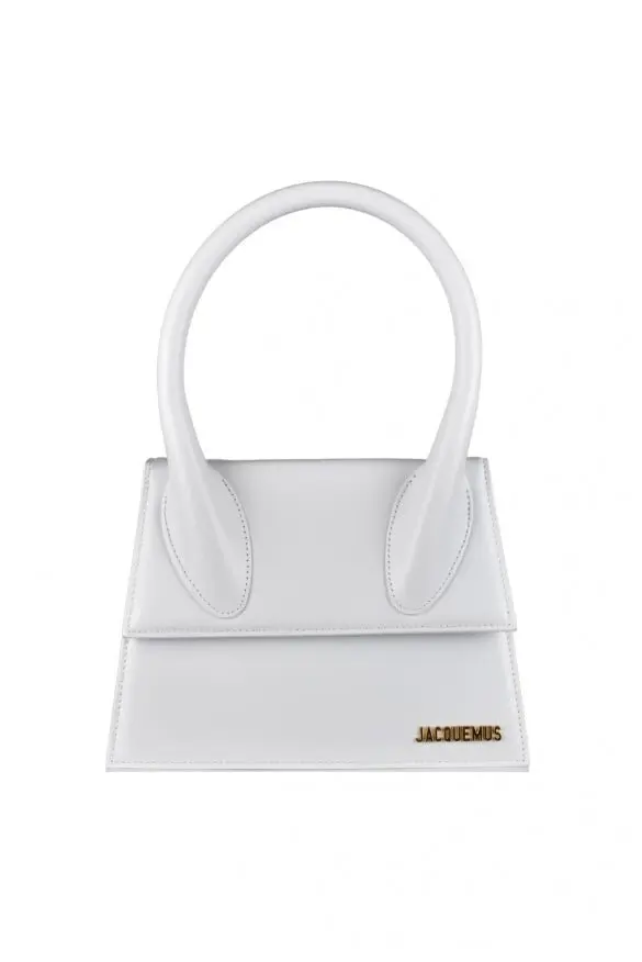 Jacquemus Le Grand Chiquito Top Handle Bag - White