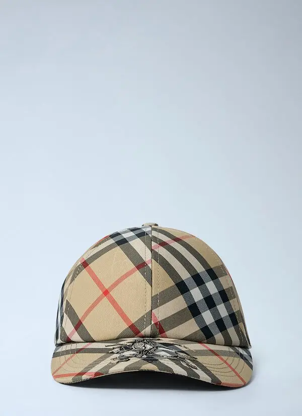 Burberry Logo Motif Baseball Cap - Cream