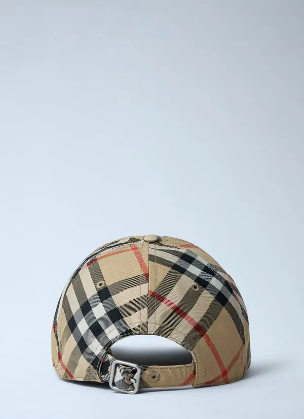 Burberry Logo Motif Baseball Cap - Cream