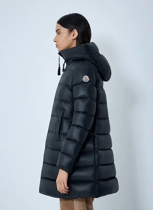 Moncler Suyenne Hooded Down Jacket - Black