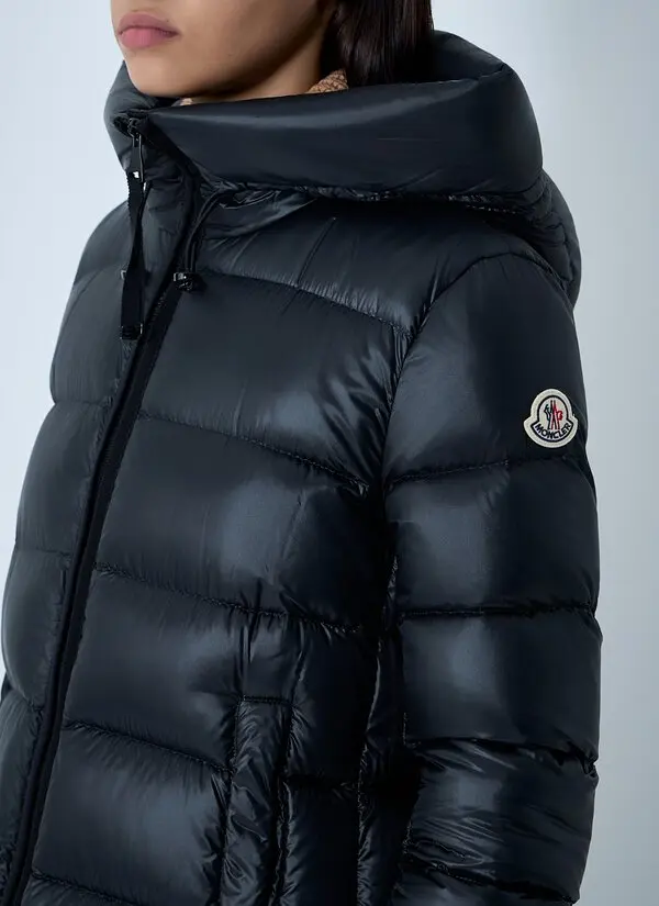 Moncler Suyenne Hooded Down Jacket - Black