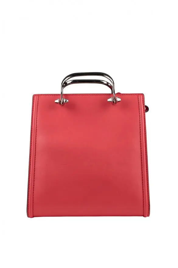 Alexander McQueen The Short Story Handbag - Red