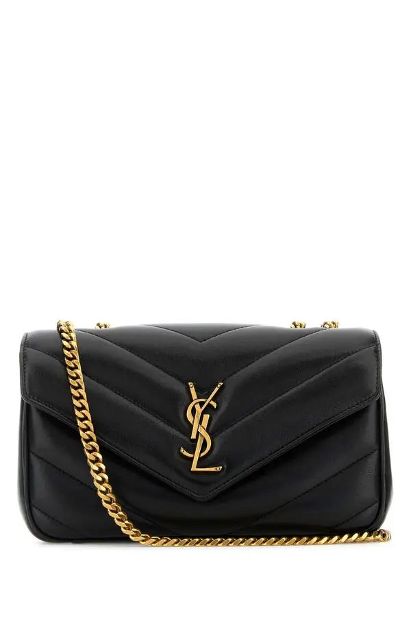 Saint Laurent Small Loulou Shoulder Bag - Black