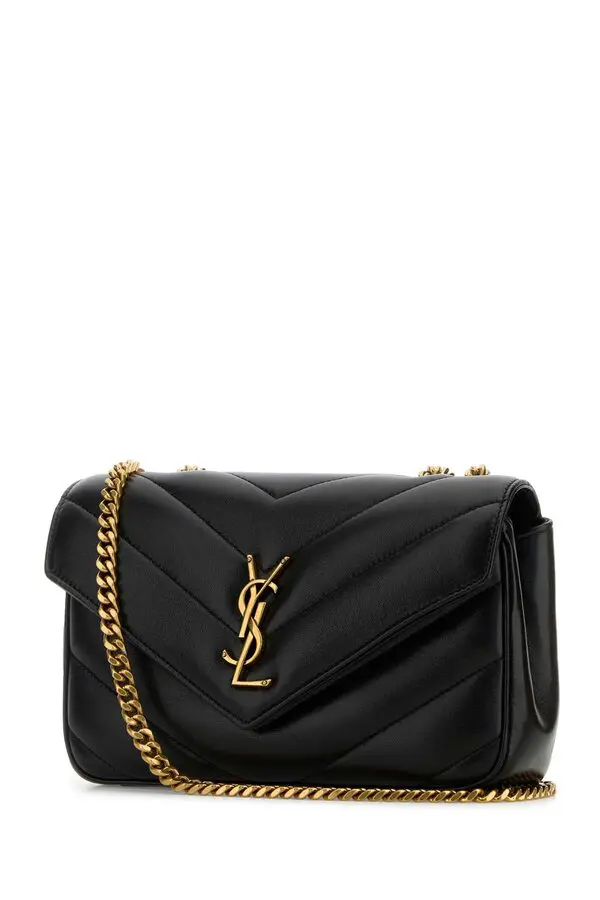 Saint Laurent Small Loulou Shoulder Bag - Black