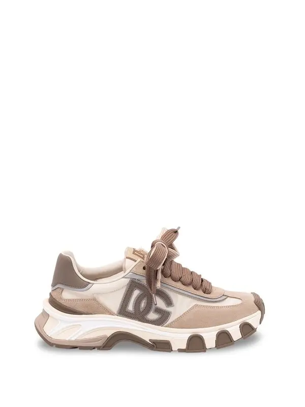 Dolce & Gabbana Calfskin Lace-up Sneakers