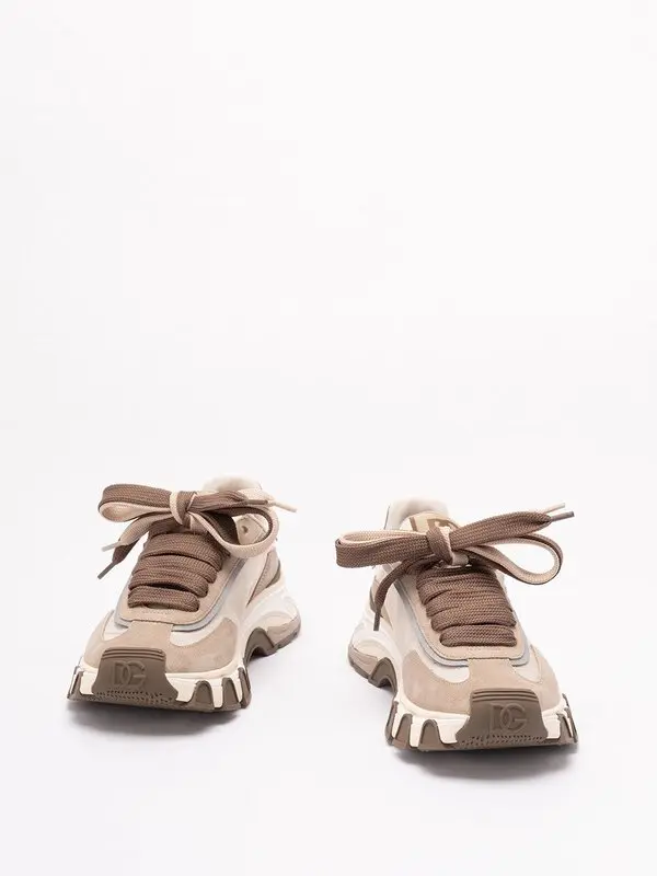 Dolce & Gabbana Calfskin Lace-up Sneakers