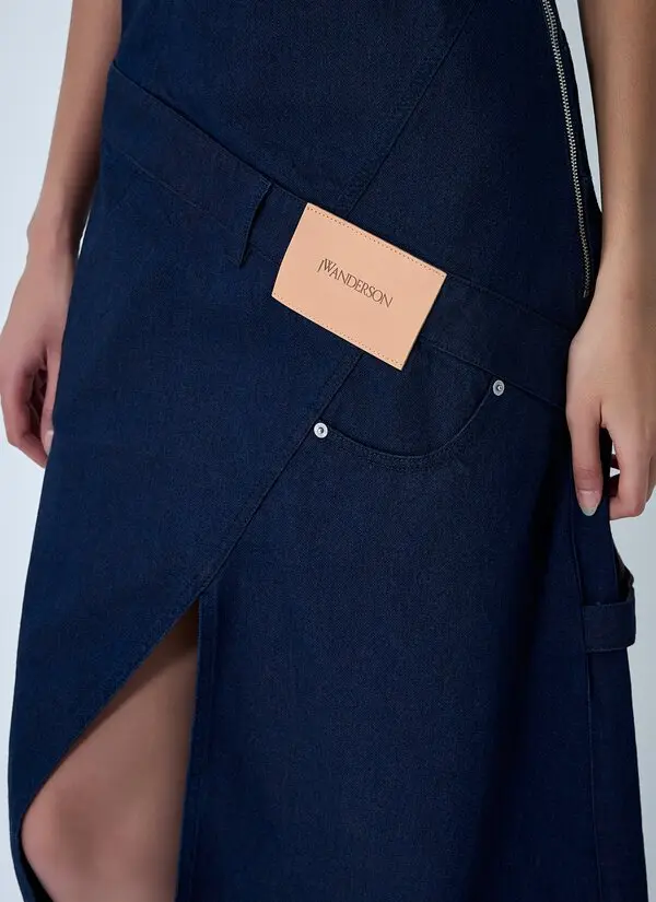 JW Anderson Twisted Denim Dress