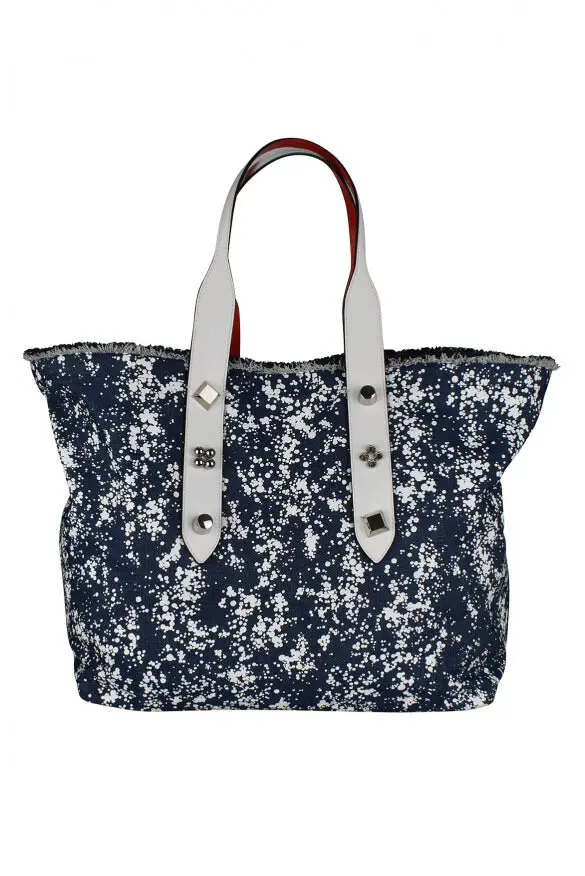 CHRISTIAN LOUBOUTIN Frangibus Tote Bag - Blue