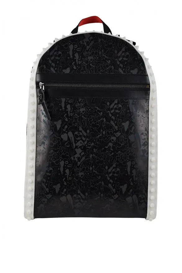 CHRISTIAN LOUBOUTIN Backparis Backpack With Studded Detail - Black