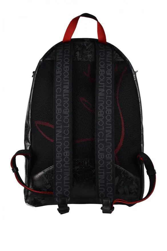 CHRISTIAN LOUBOUTIN Backparis Backpack With Studded Detail - Black