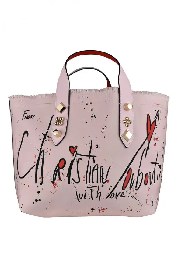 CHRISTIAN LOUBOUTIN Small Frangibus Tote Bag - Pink