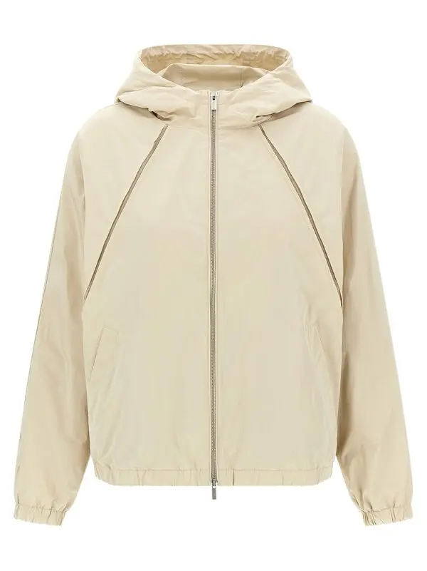 Peserico Punto Luce Windbreaker - Cream